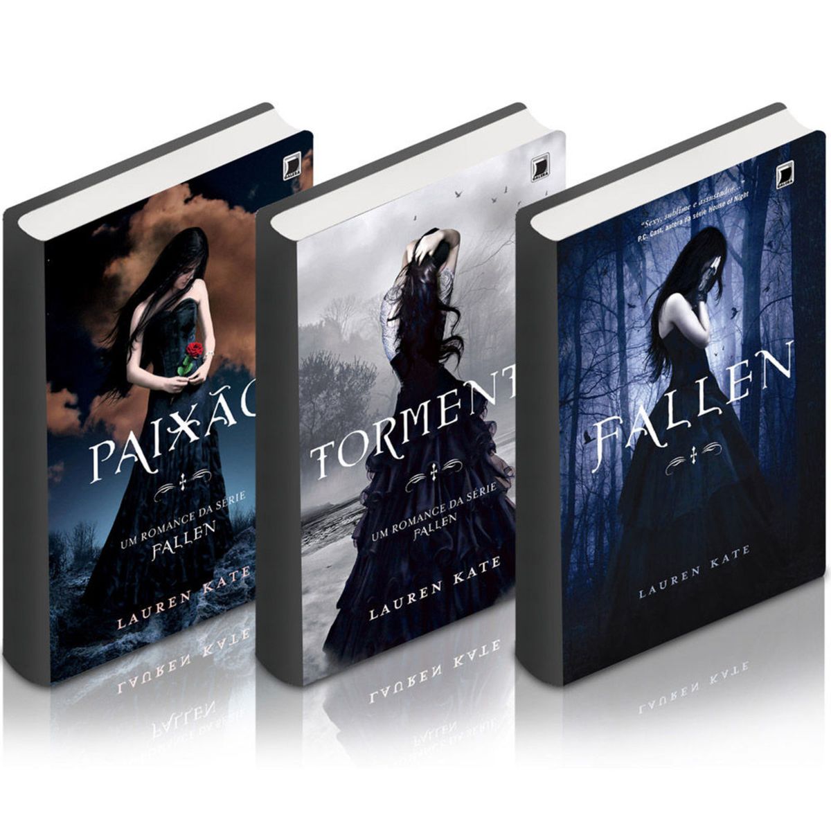 Livro Saga Fallen - Fallen, Tormenta, Paixão e Êxtase. | Livro Galera ...
