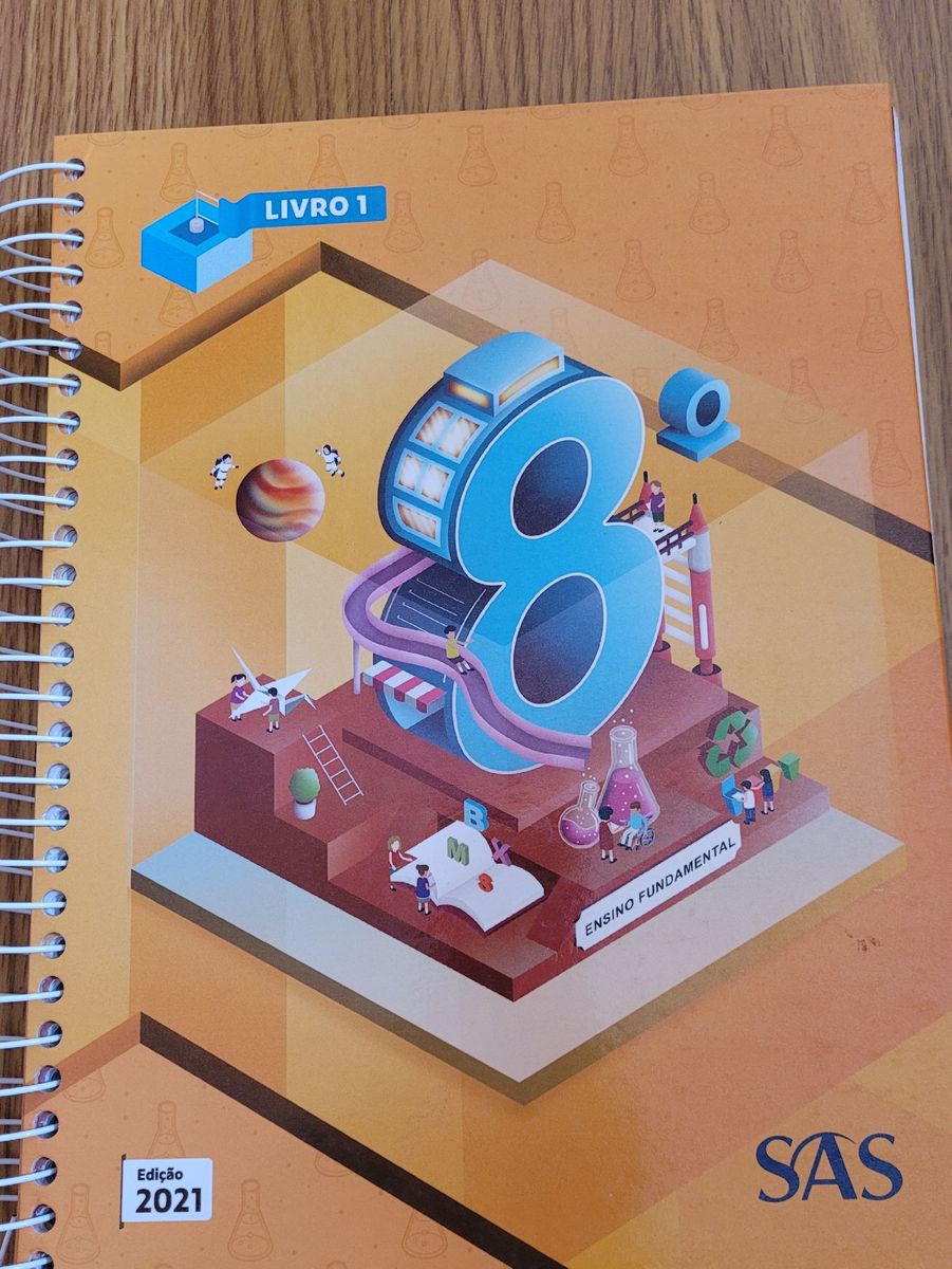 Livro Sas 8 Ano | Livro Sas Plataforma De Educação Usado 66307368 | enjoei