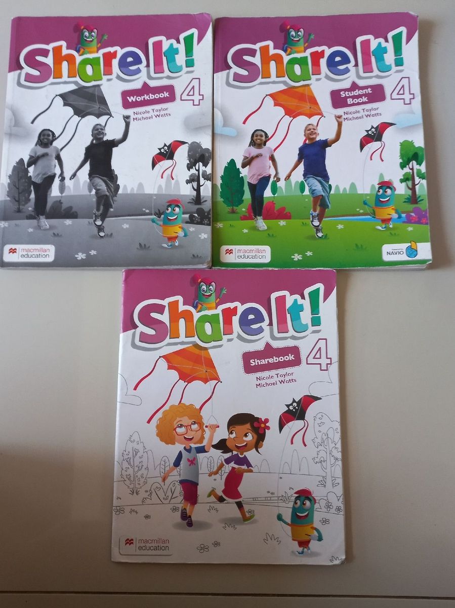 Livro Share It 4 | Livro Macmillan Usado 80005994 | enjoei