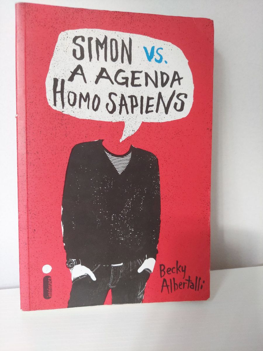 Livro Simon Vs a Agenda Homo Sapiens | Becky Albertalli | Livro Livro ...