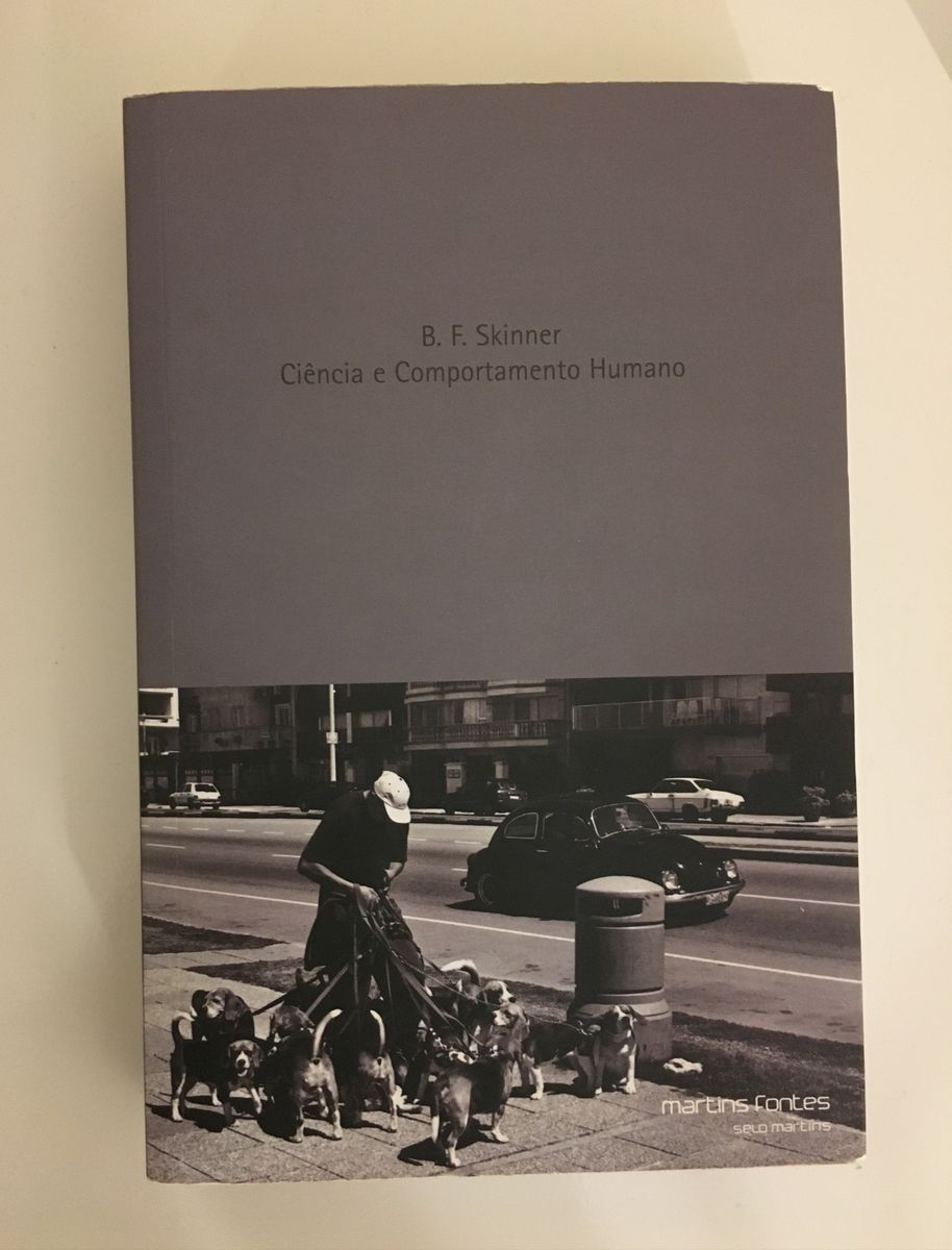 Livro Skinner Ciência E Comportamento Humano Item De Papelaria