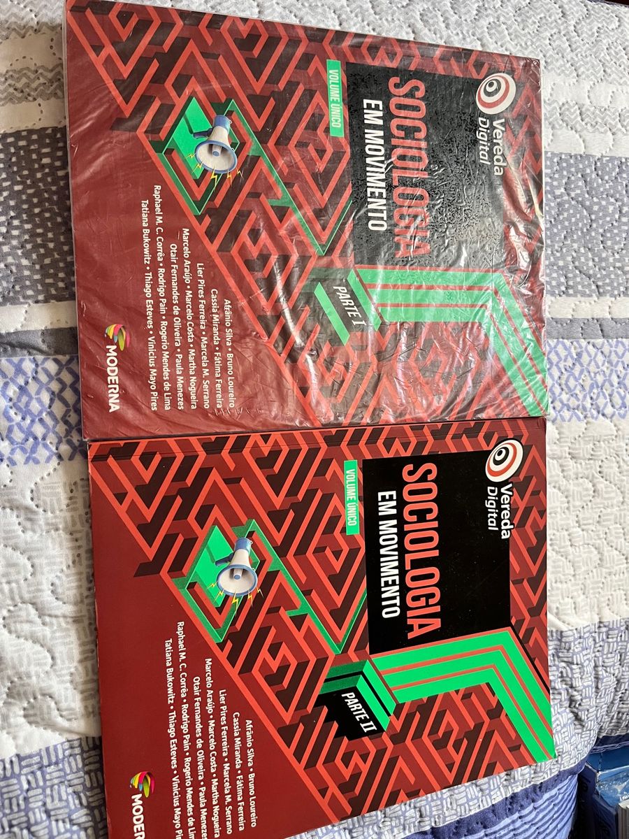 Livro Sociologia, Vereda Digital, Volume Único, Parte 1 e 2, Editora ...
