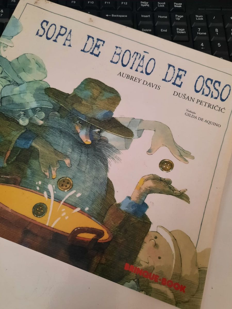 Livro Sopa de Botão de Osso | Livro Brinque Book Usado 65827042 | enjoei
