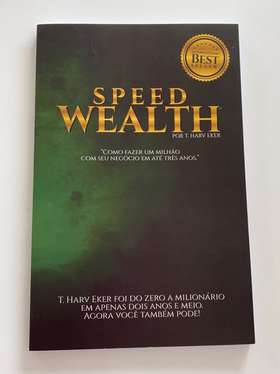 Livro - Speed Wealth - T. Harv Eker | Livro Usado 43740906 | enjoei
