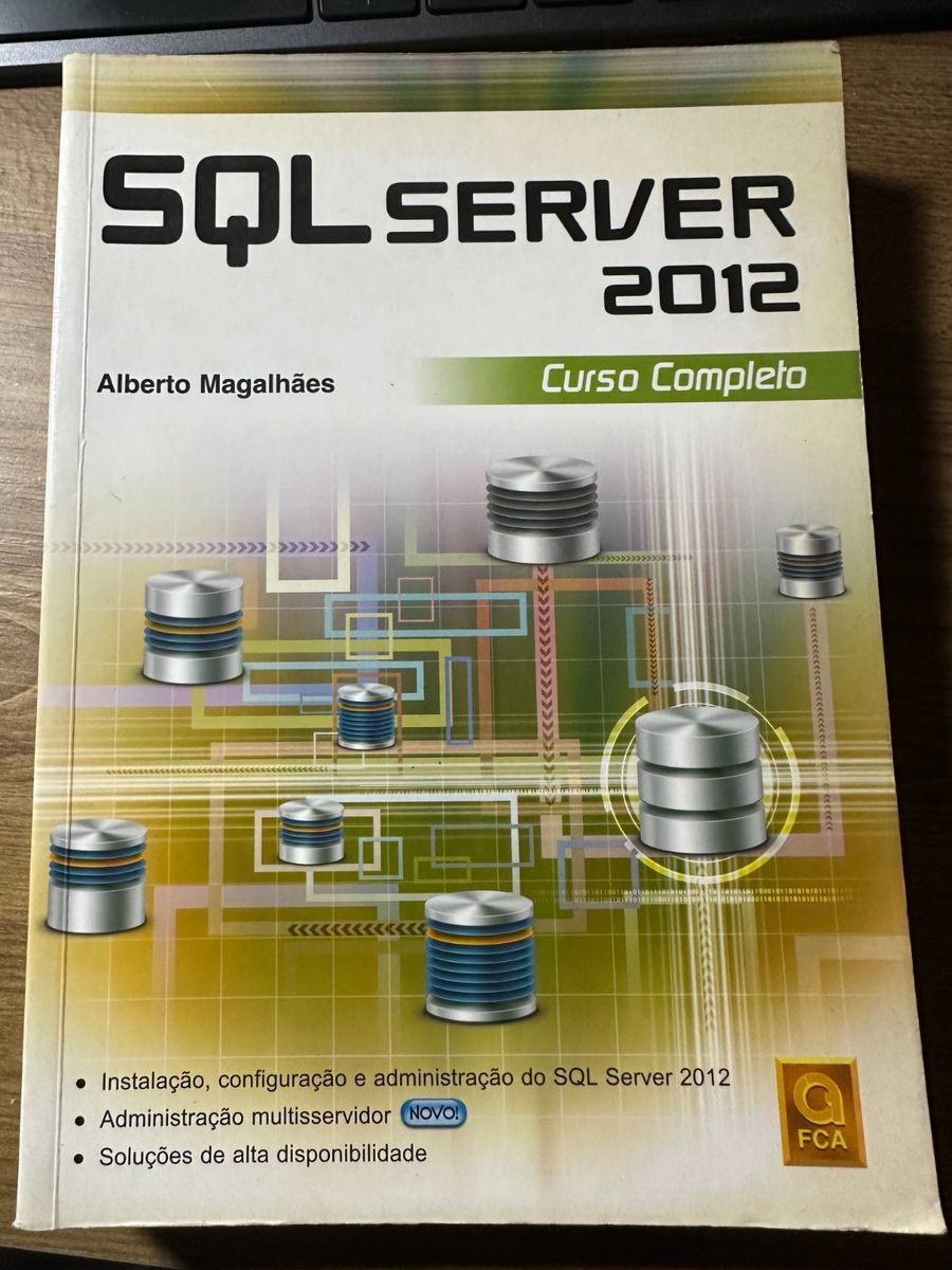 Livro Sql Server 2012 | Livro Fca Usado 104034580 | enjoei