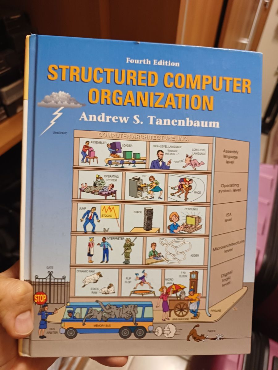Livro Structured Computer Organization de Livro por Andrew Stuart ...