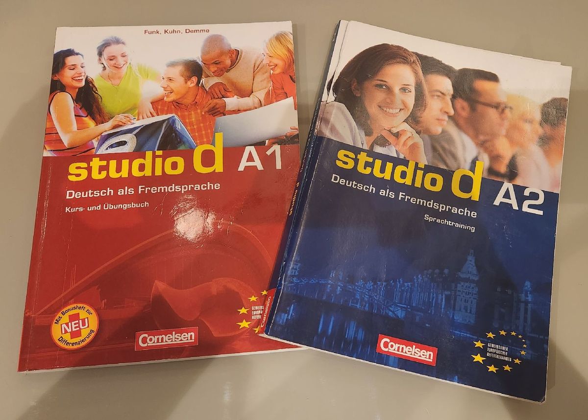 Livro Studio A1 e A2, Alemão, Cornelsen, Excelente Estado | Livro Livro ...