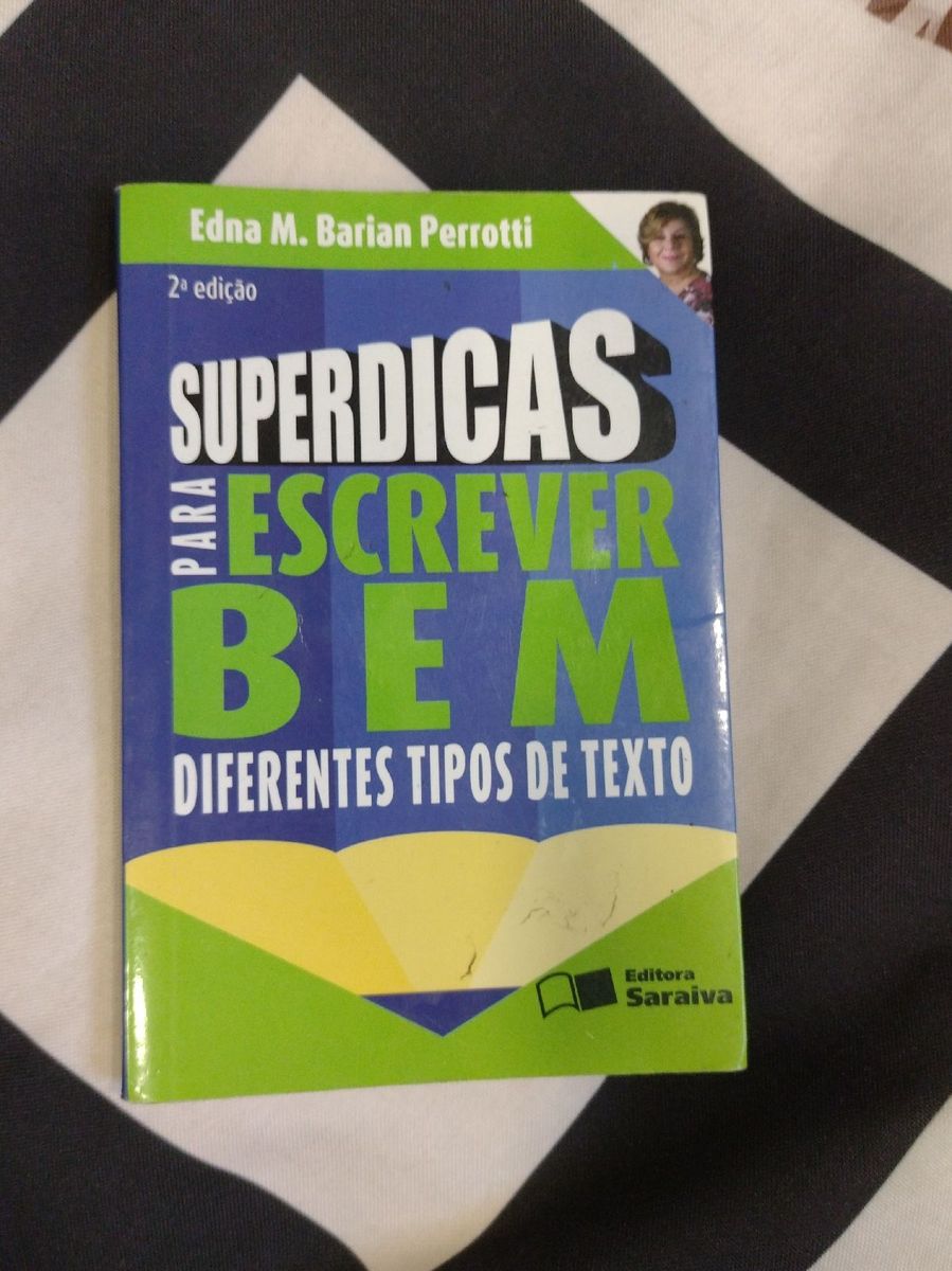 Livro Super Dicas para Escrever Bem | Livro Editora Saraiva Usado ... Livro Super Dicas para Escrever Bem | Livro Editora Saraiva Usado ...