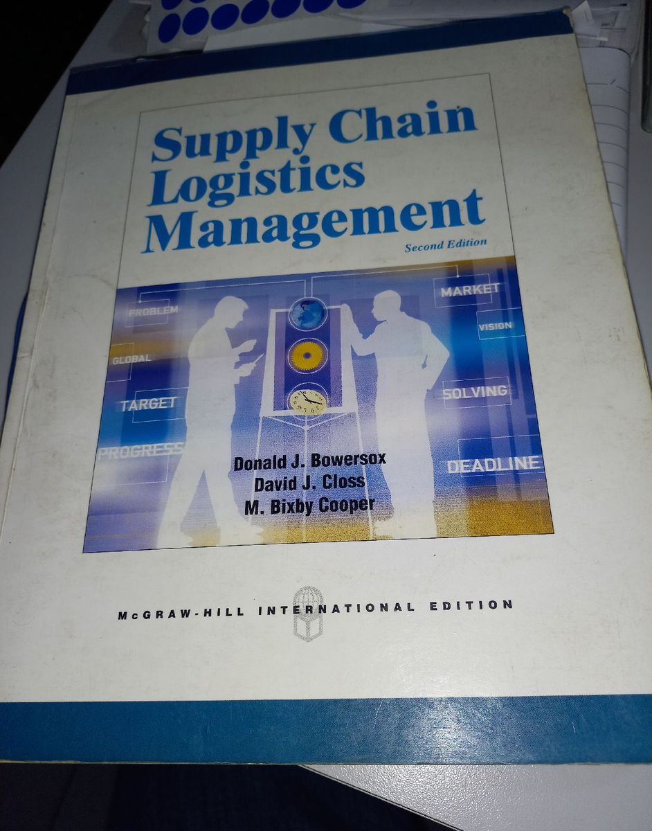 Livro Supply Chain Logistics Management | Livro Mcgraw Usado 78734251 | enjoei