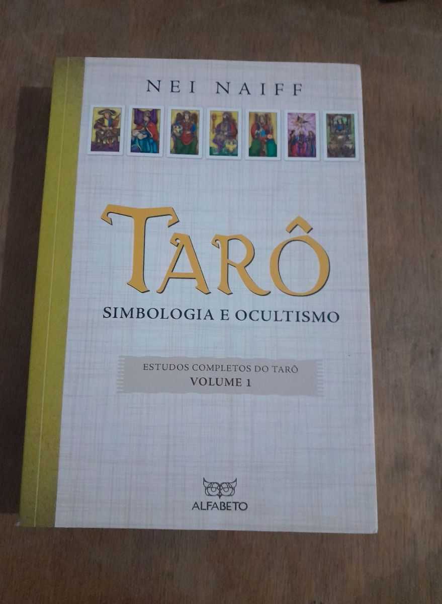 Livro Tarô Simbologia e Ocultismo, Estudos Completos do Tarô, Vol. 1 ...