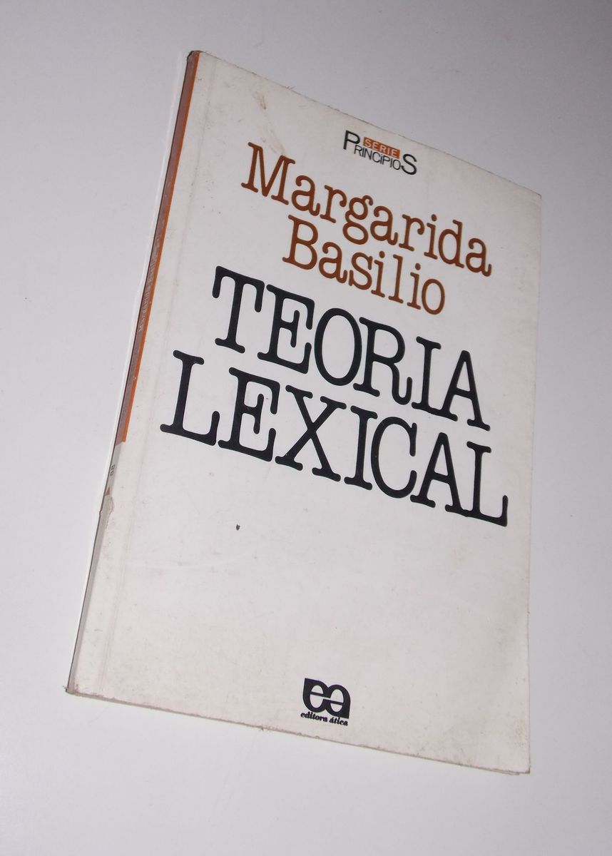Livro Teoria Lexical Margarida Basilio | Livro ática Usado 41186799 ...
