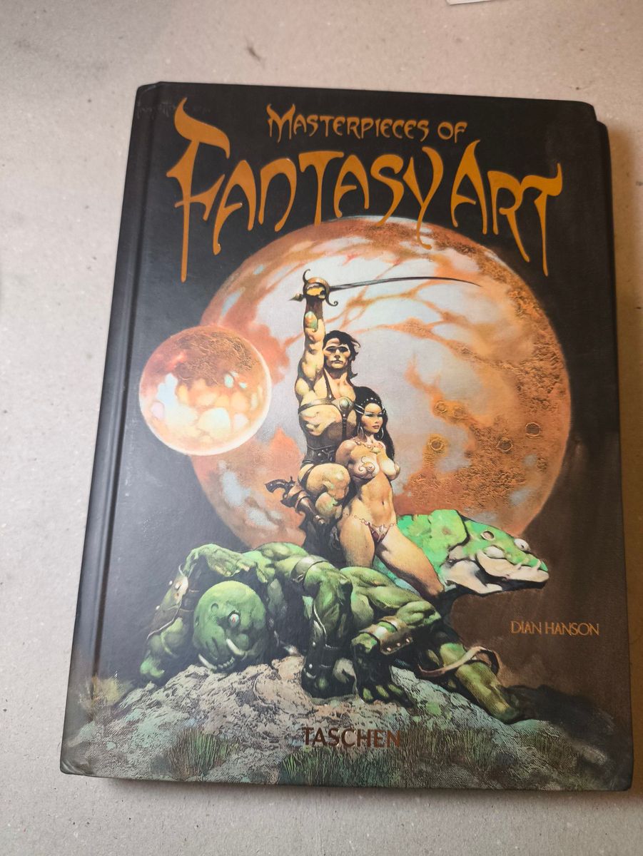 Livro The Fantastic Worlds Of Frank Frazetta &outro | Livro Taschen ...