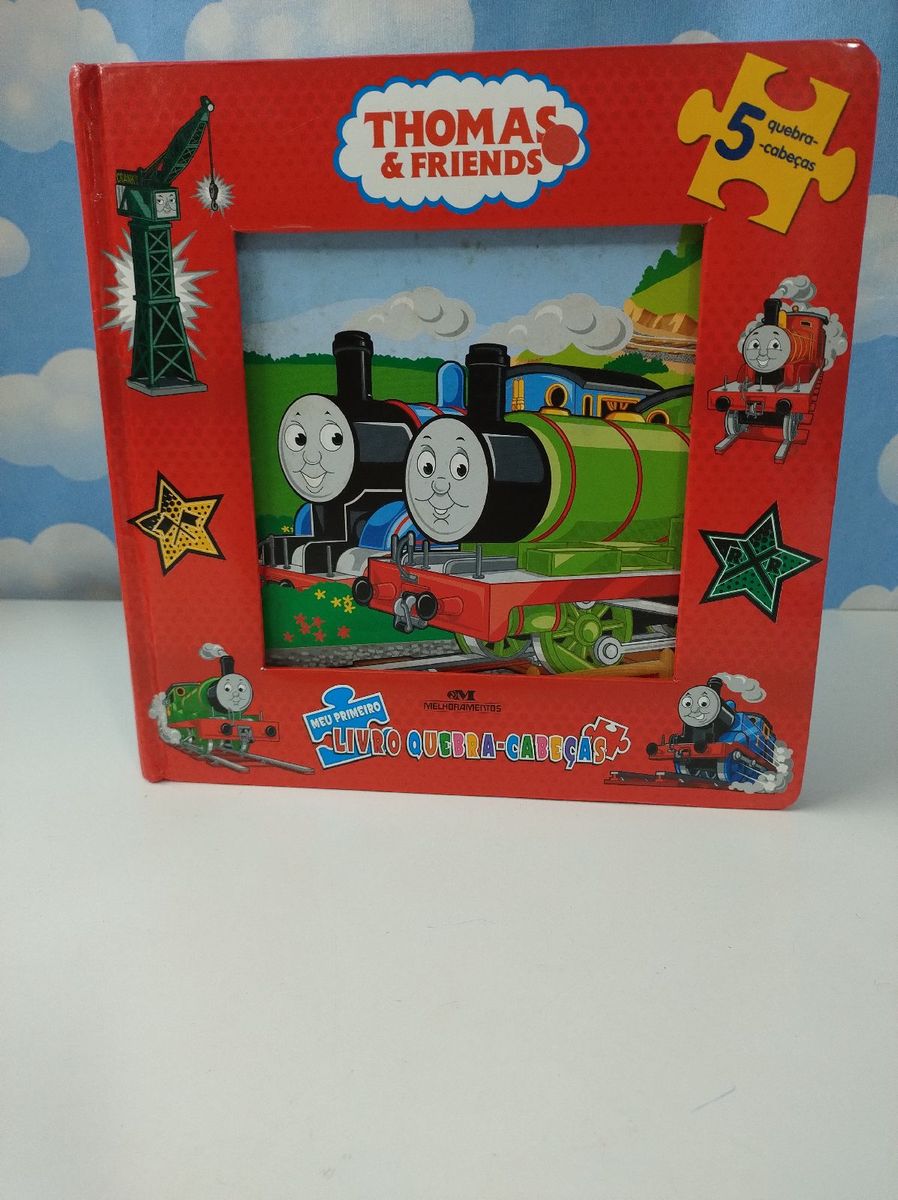 Livro Thomas & Friends Brimcando com O Thomas Melhorentos | Carrinho de ...