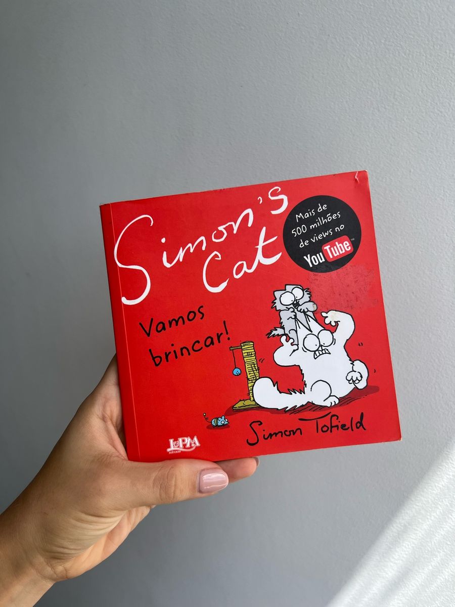 Livro Tirinhas Simon Cat | Livro Simon’s Cat Nunca Usado 107810500 | enjoei