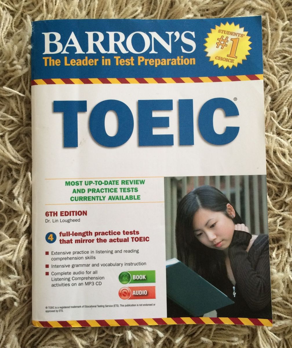 Livro Toeic | Livro Barron's Usado 13789595 | enjoei