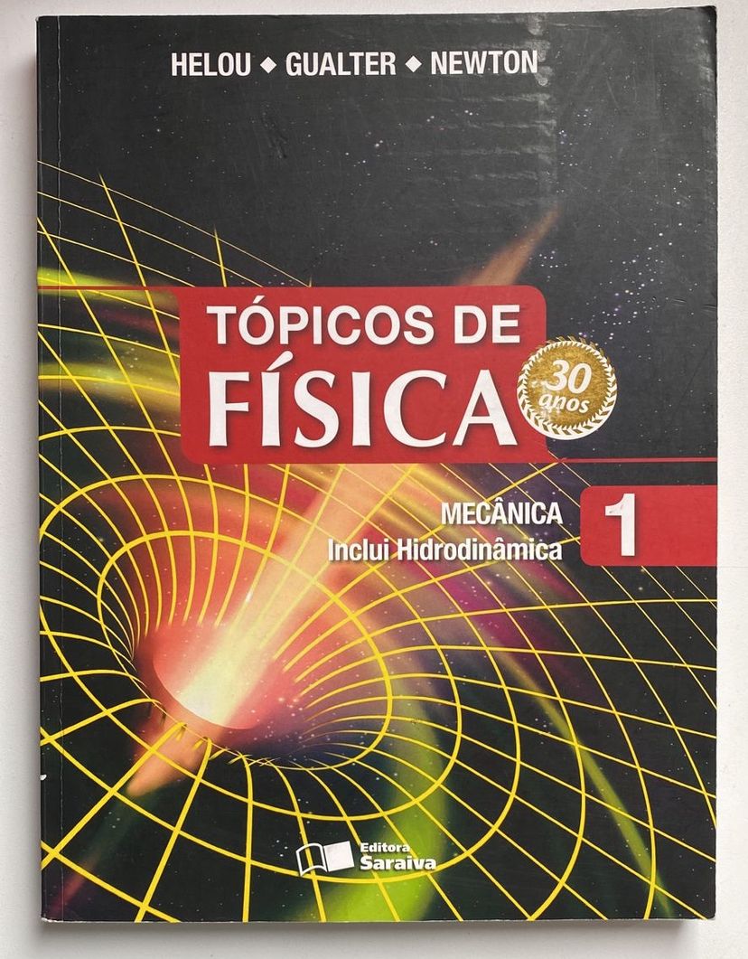 Livro Tópicos de Física- Mecânica | Livro Editora Saraiva Usado ...