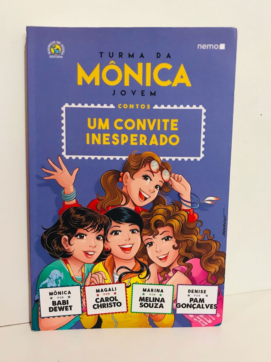 Livro: Turma da Mônica Jovem Contos: Um Convite Inesperado | Produto ...