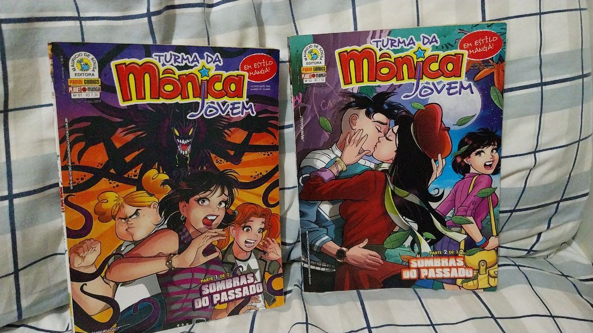 Livro Turma da Mônica Jovem- Estilo Hq's e Mangás - Promoção 3 Livros ...