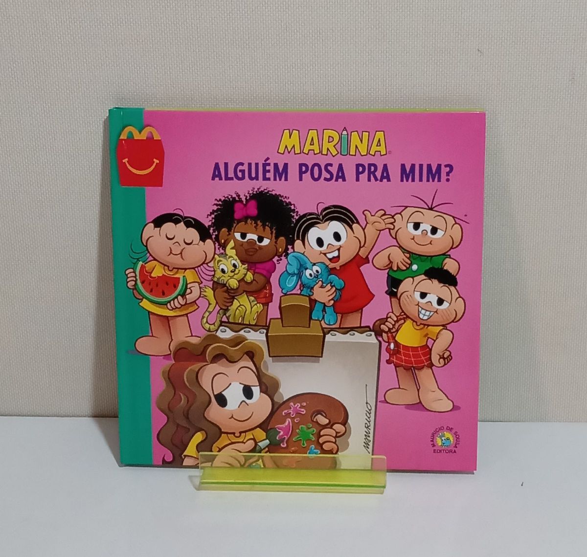 Livro - Turma da Mônica - Mc Lanche Feliz | Livro Mc Donald's Usado ...