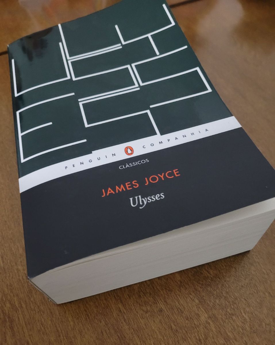 Livro Ulysses, de James Joyce. Um Clássico da Literatura Mundial ...