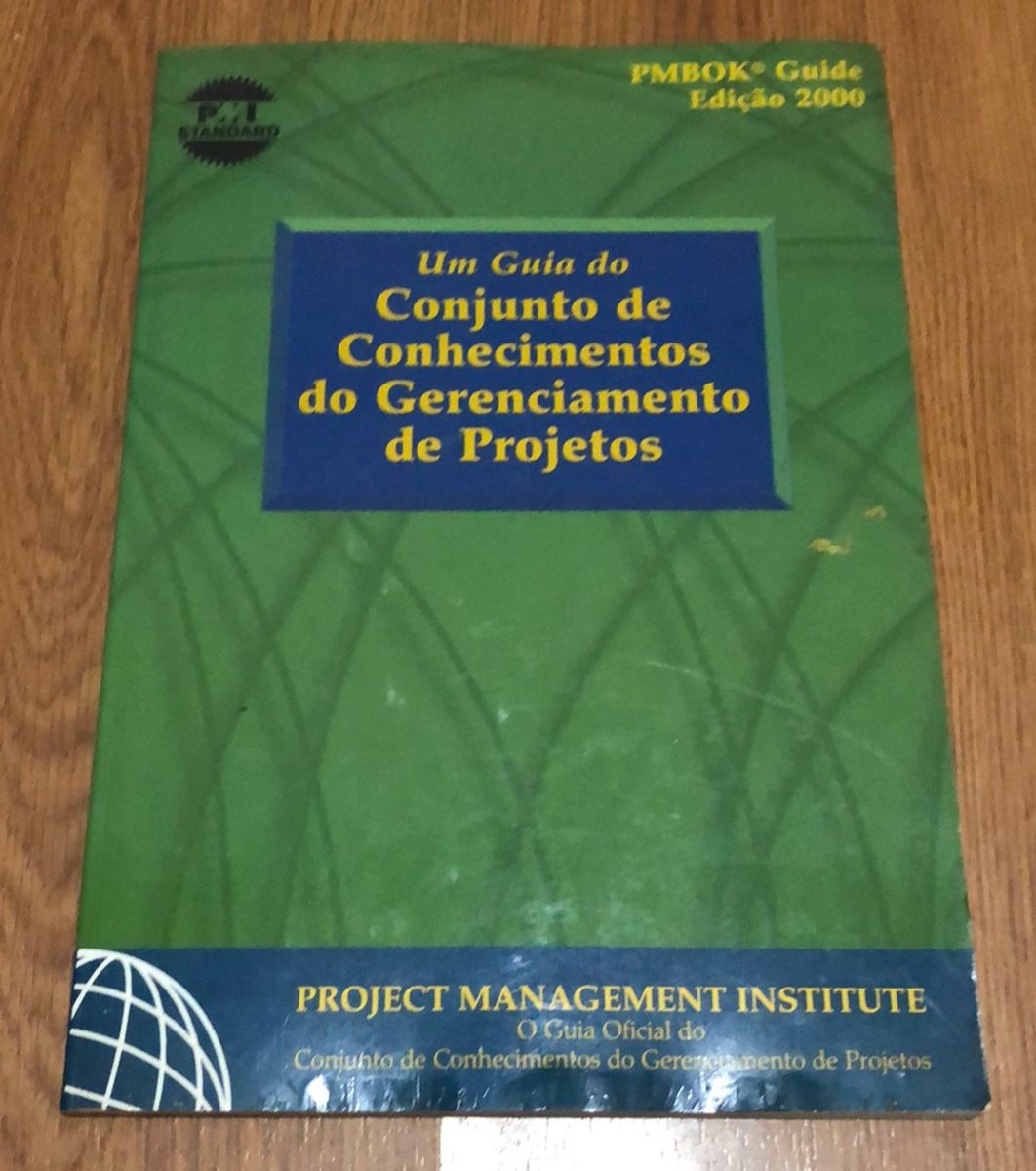 Livro: Um Guia do Conjunto de Conhecimentos do Gerenciamento de Projetos | Livro Pmi Usado ...