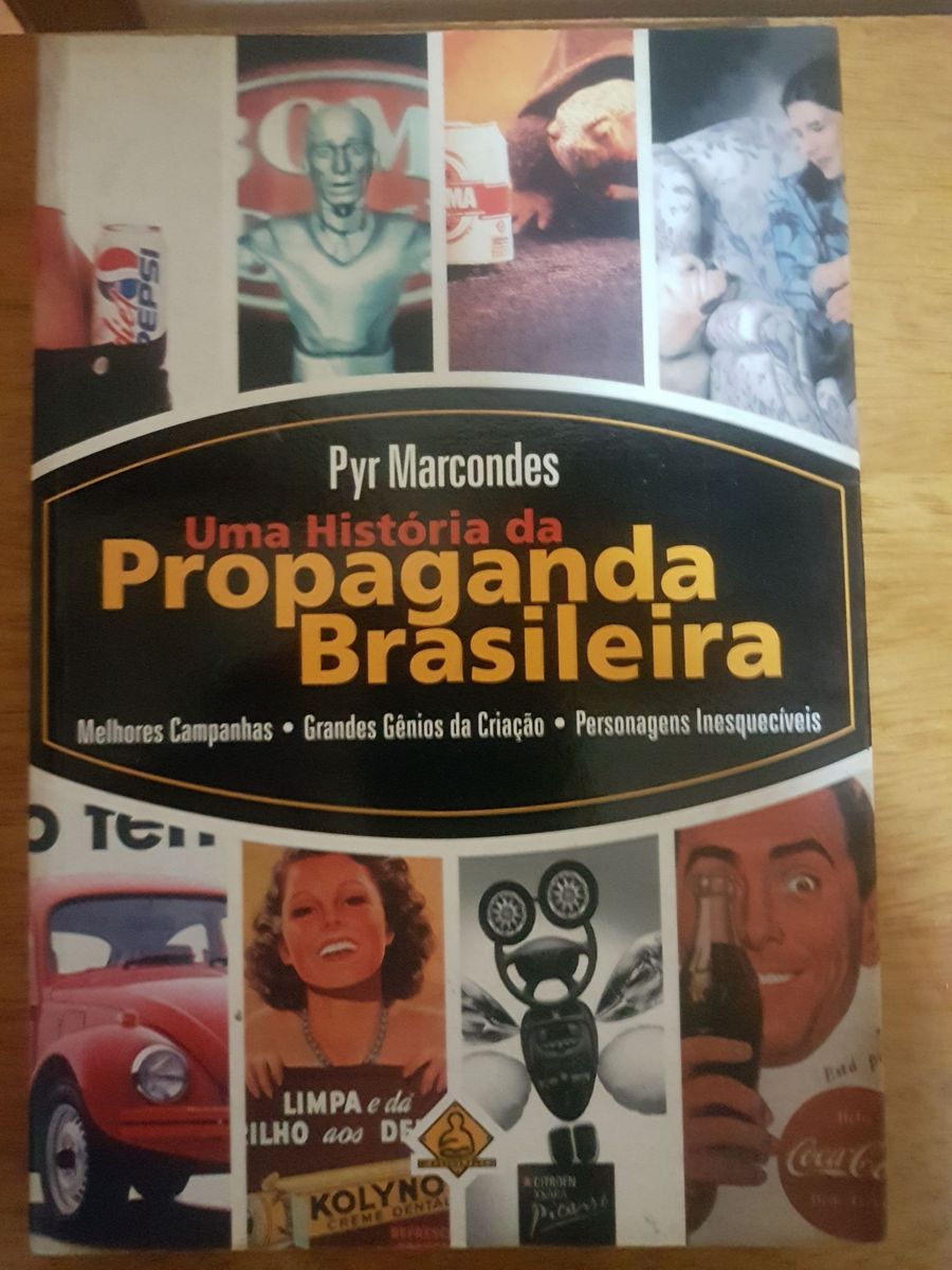 Livro Uma História da Propaganda Brasileira | Móvel p/ Casa Usado 33722460 | enjoei
