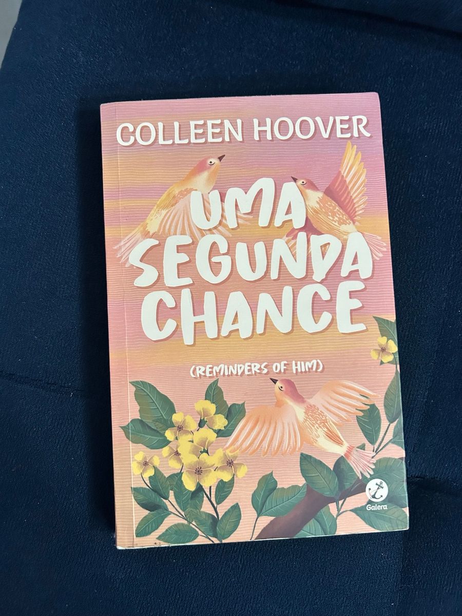 Livro Uma Segunda Chance Colleen Hoover | Livro Colleen Hoover Usado ...