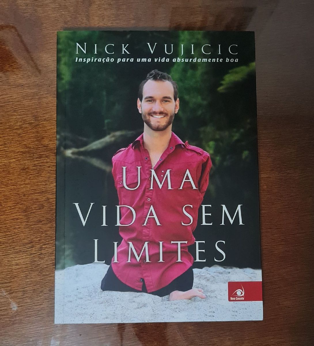 Livro Uma Vida sem Limites - Nick Vujicic | Livro Novas Conceito Nunca ...