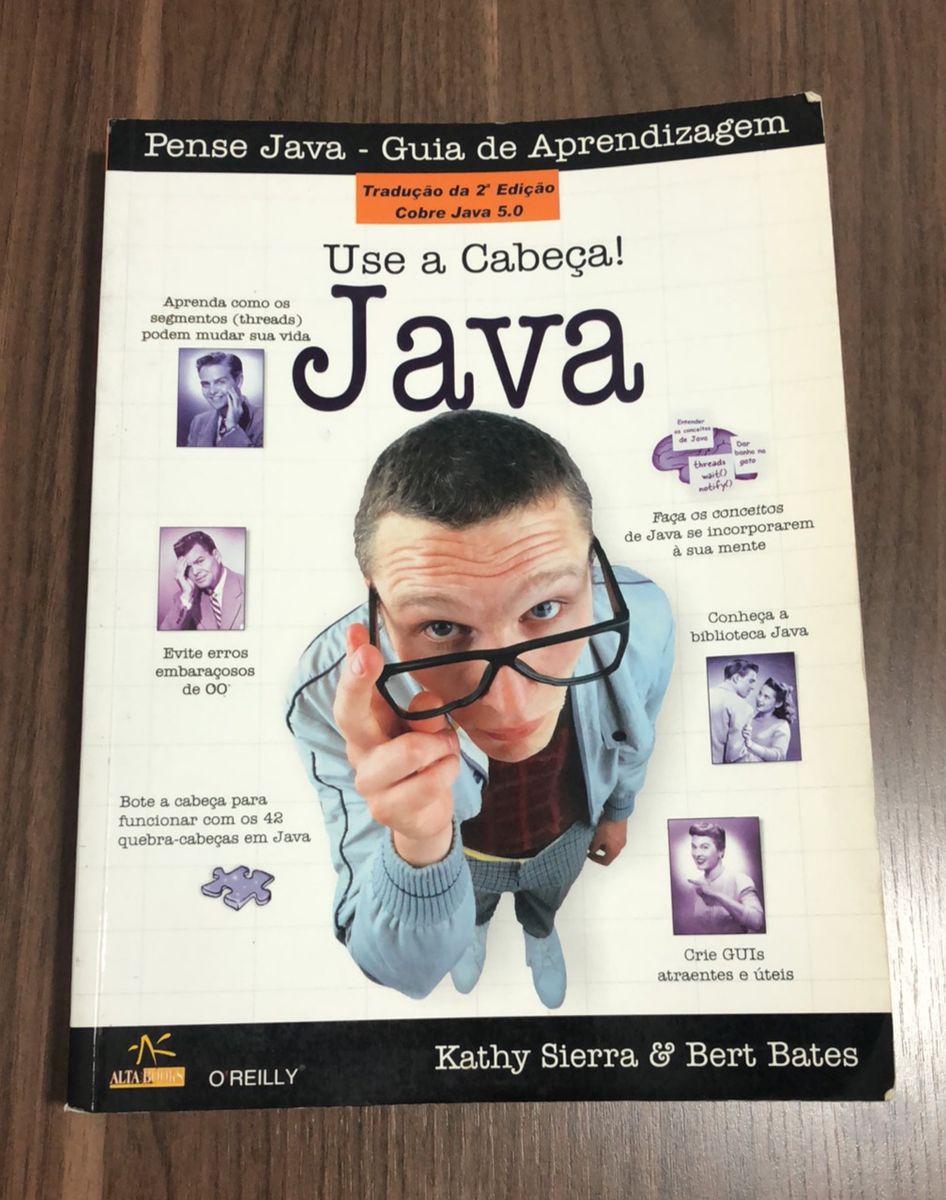 Livro Use a Cabeça! - Java | Livro Usado 52199843 | enjoei