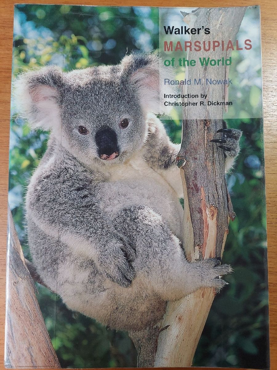 Livro "walker's Marsupials Of The World", Ronald Nowak, 2005. Como Novo ...