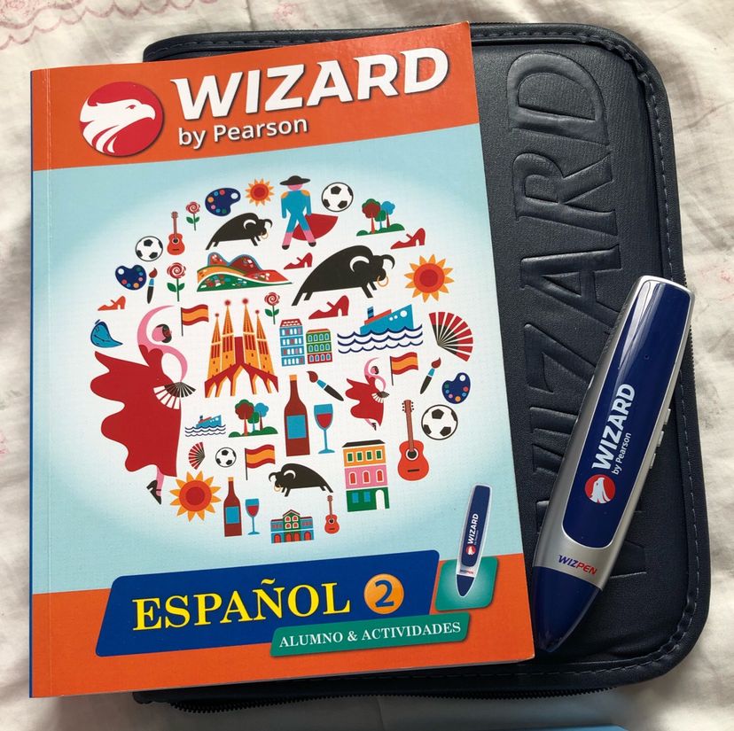 Livro Wizard Español + Fichário + Wizpen | Livro Wizard Usado 62101552 ...