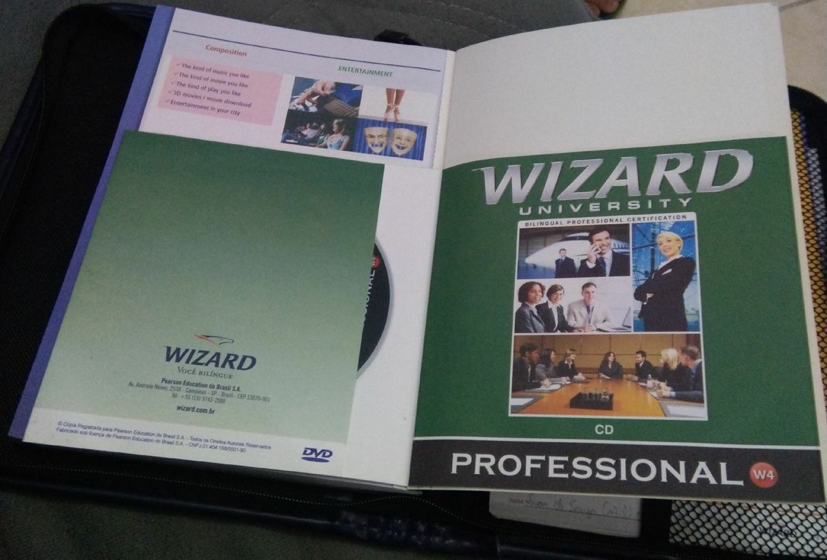 Livro Wizard W4 | Livro Wizard Usado 35079352 | enjoei