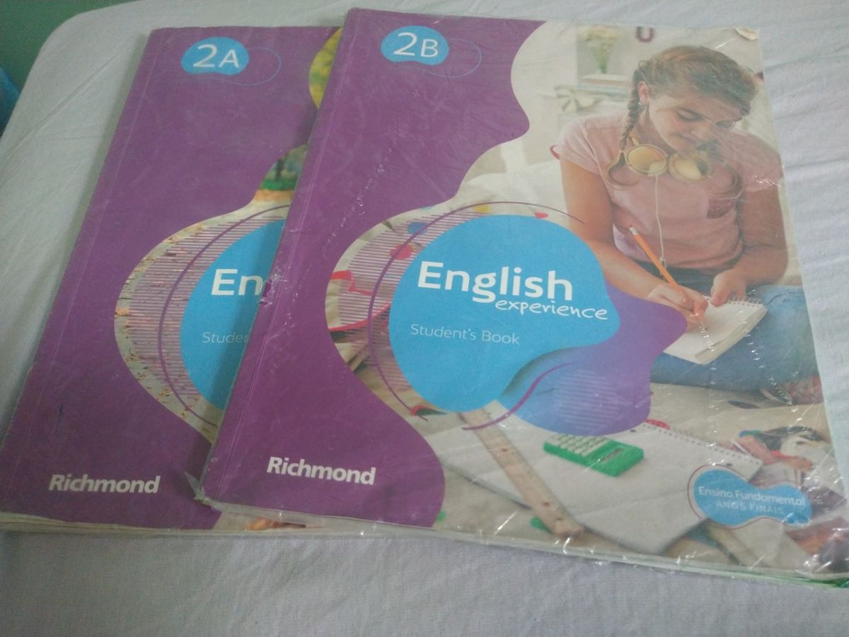 Livros 2a e 2b de Inglês Richmond English Experience | Livro Richmond ...