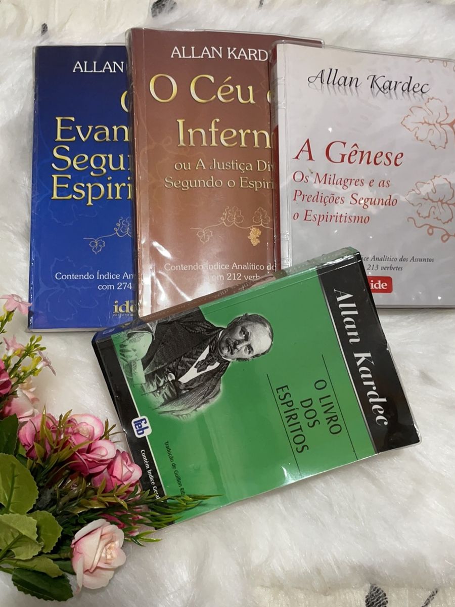 Livros Allan Kardec | Livro Editora Ide Usado 74796817 | enjoei