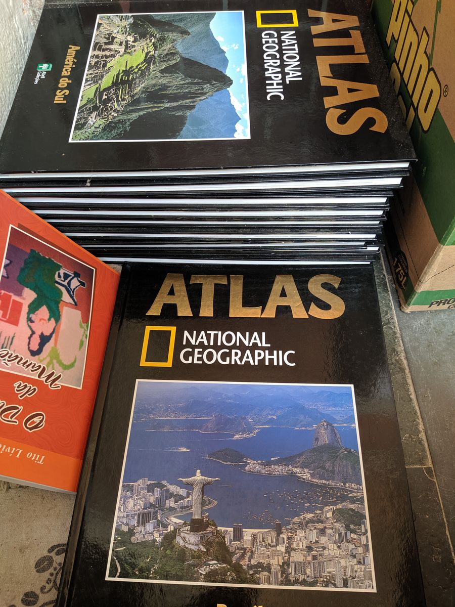 Livros Atlas National Geographic (10 Livros) | Livro Abril Coleções ...