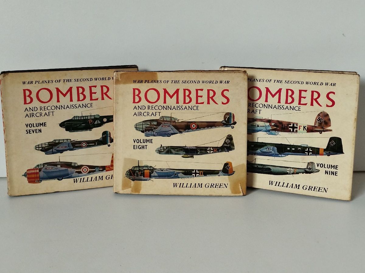 Livros Bombers War Planes Of The Second World War Volumes 7, 8 e 9 | Livro Second World War ...