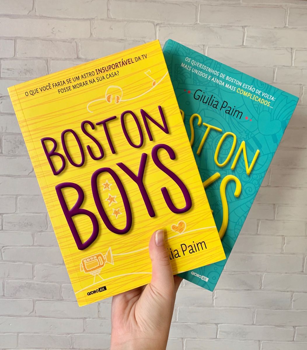 Livros Boston Boys 1° e 2° Volume | Livro Editora Globo Alt Nunca Usado ...