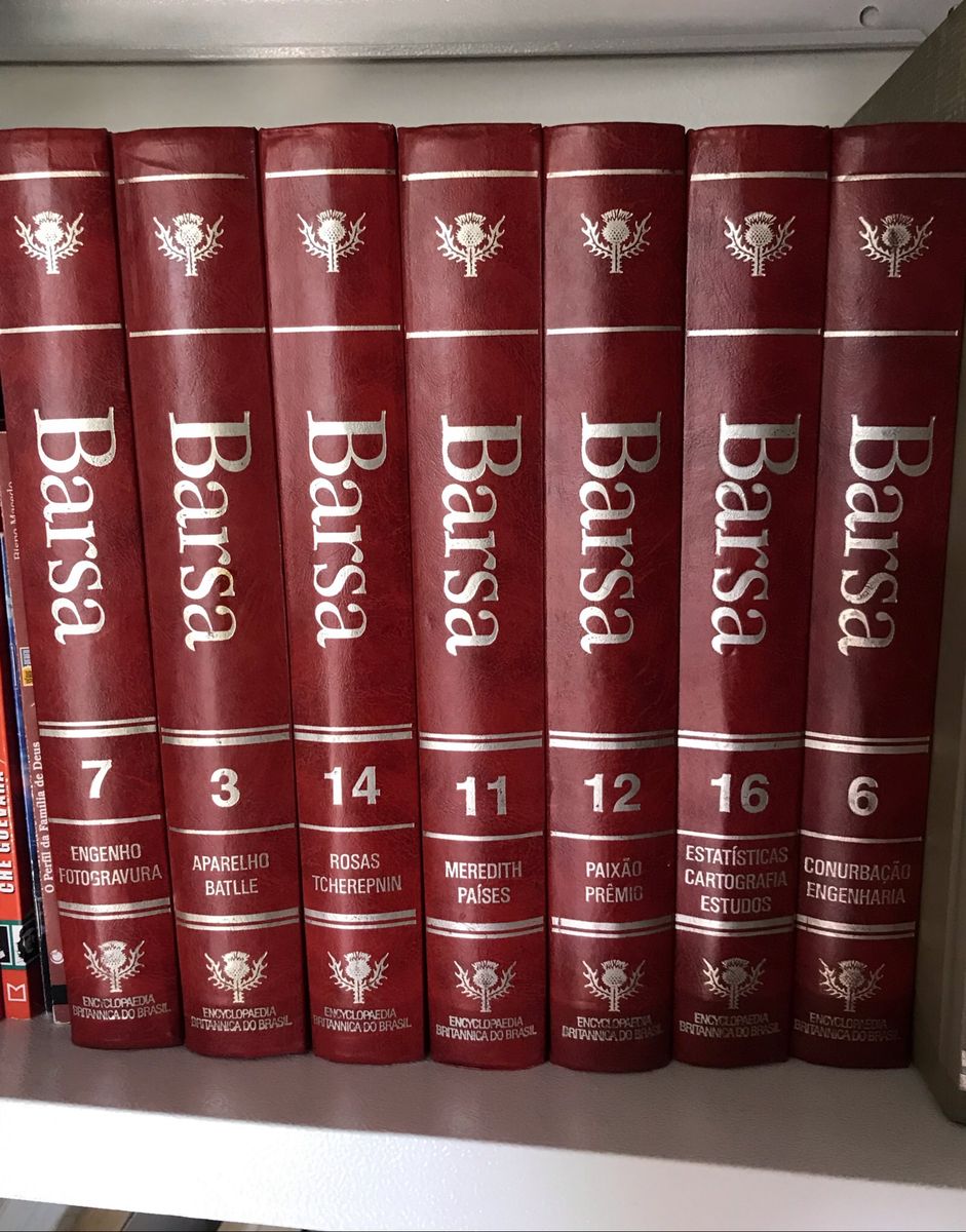 Livros Coleção Barsa 1988 | Livro Barsa Usado 62414262 | enjoei