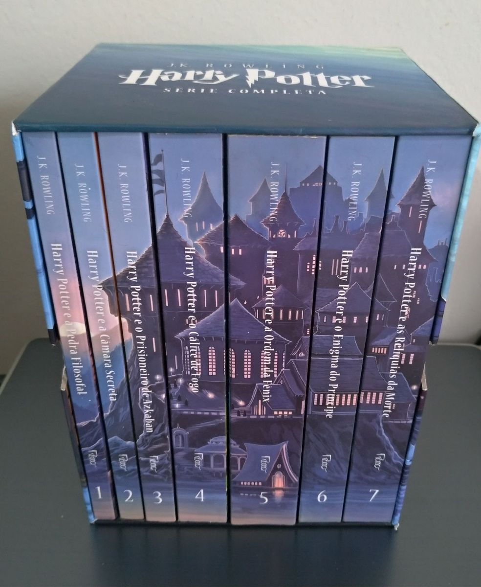 Livros Coleção Harry Potter 7 Volumes | Livro Rocco Usado 49896317 | enjoei