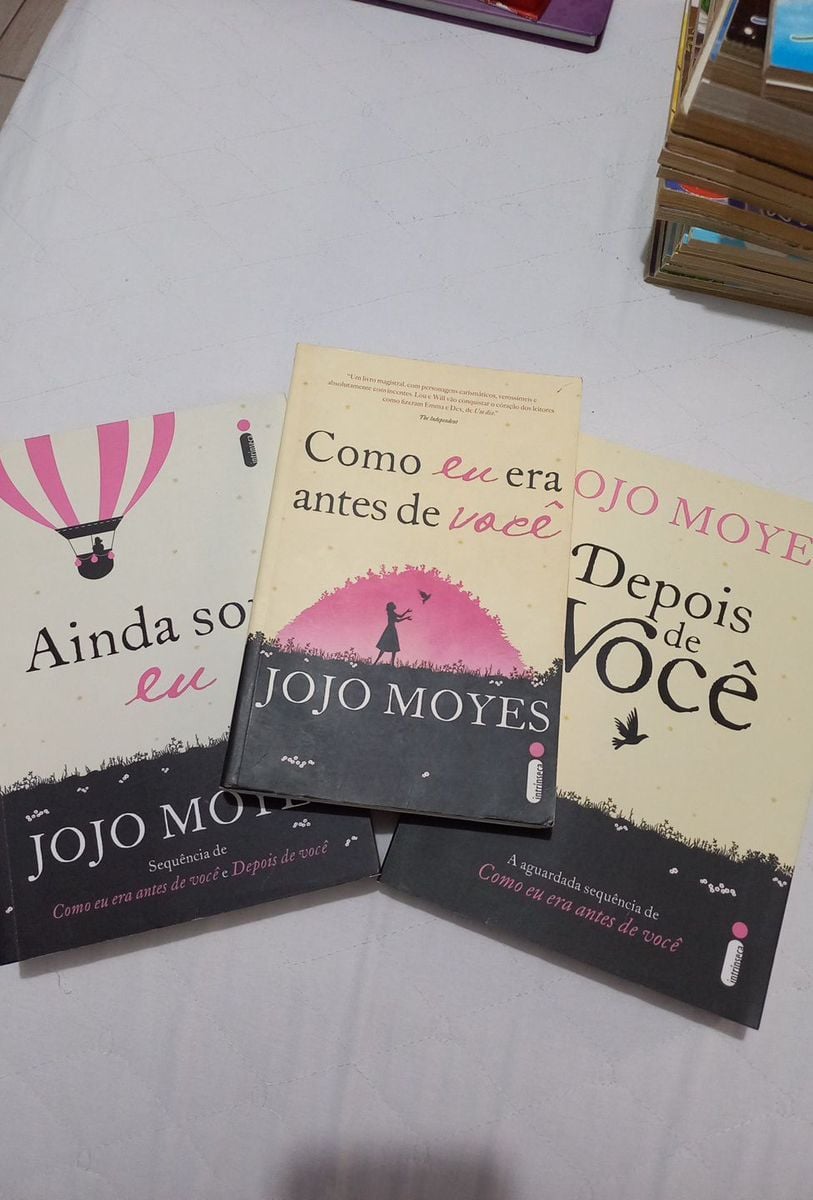 Livros "como Eu Era Antes de Você" Triologia Lote | Livro Intrinseca ...