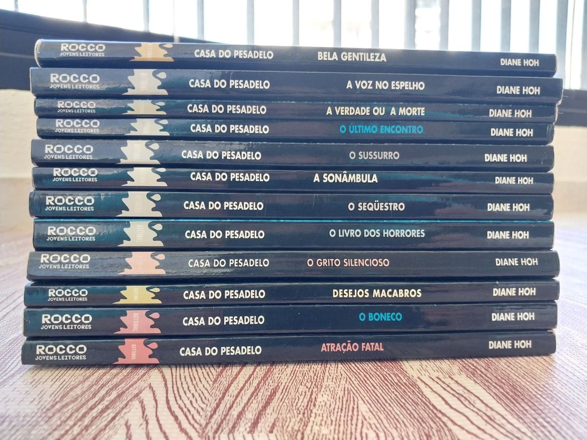 Livros da Coleção "casa do Pesadelo" | Livro Rocco Usado 84913928 | enjoei