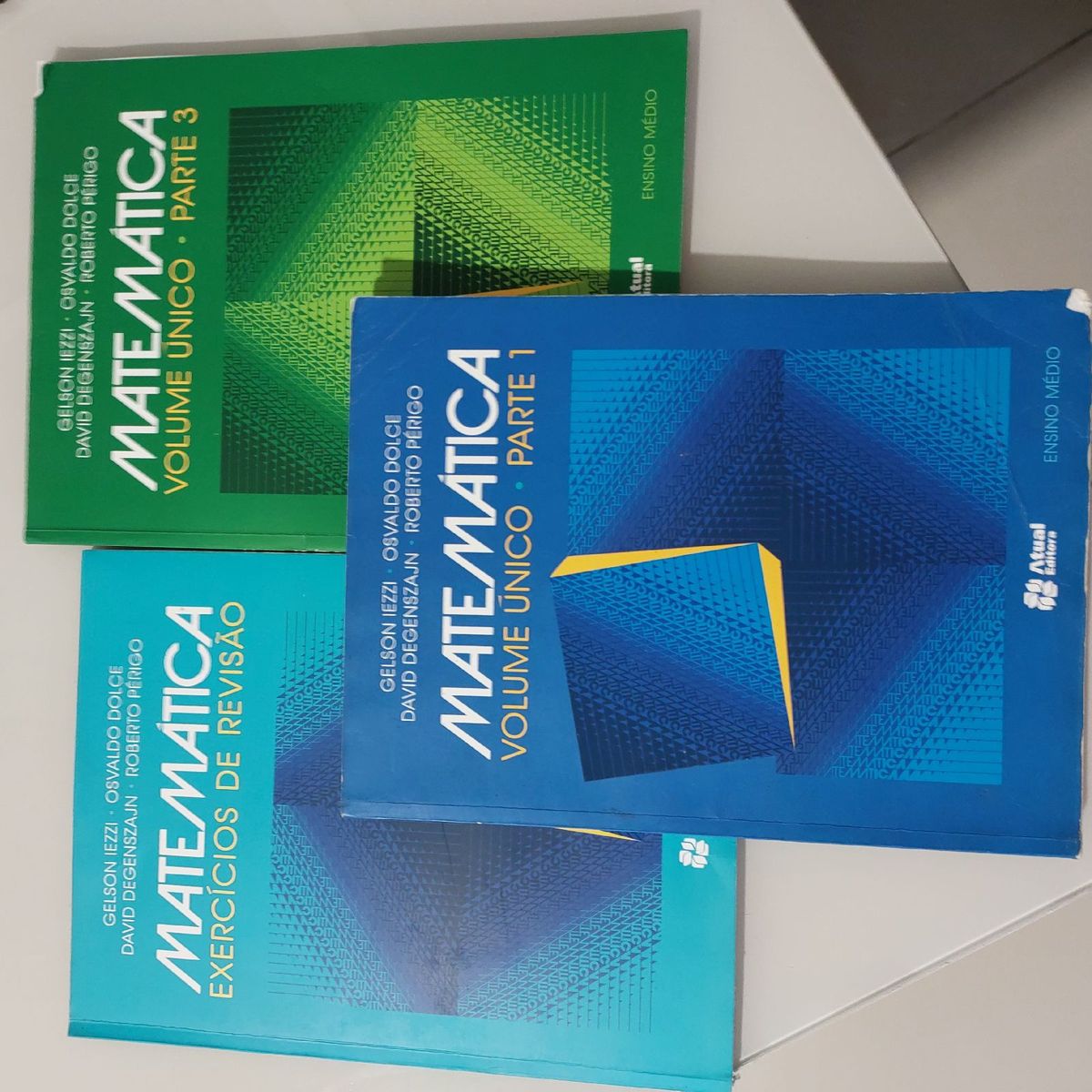 Livros de Matemática Ensino Médio | Livro Editora Atual Usado 113934870 ...