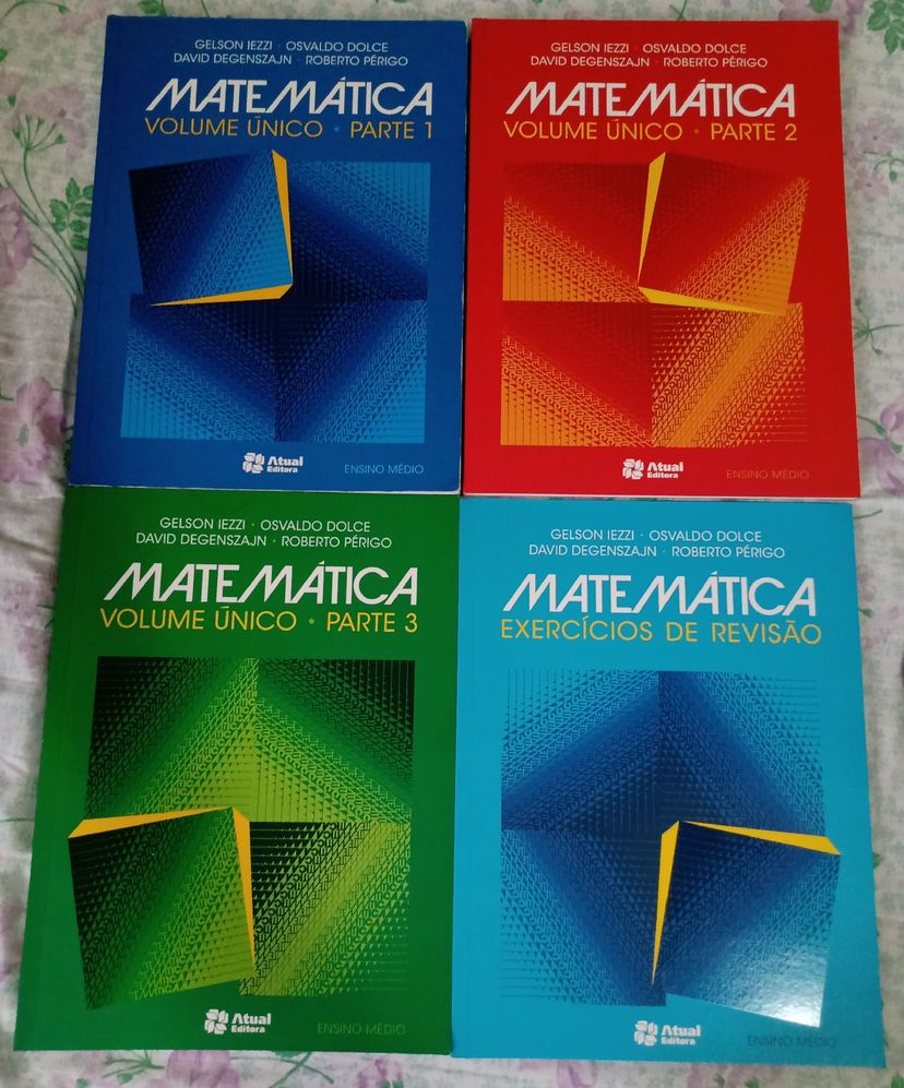 Livros de Matemática - Volume Único | Livro Editora Atual Usado ...