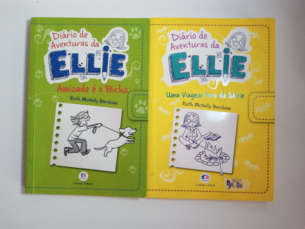 Livros "diário Das Aventuras de Ellie - Ruth Mcnally Barshaw" | Livro ...