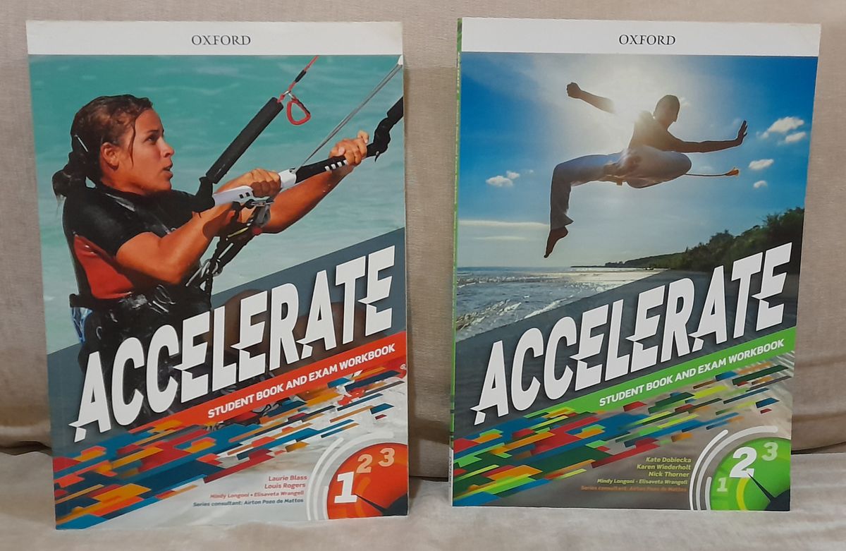 Livros Didáticos de Inglês - Accelerate - Parte I e Ii - Oxford - Kate ...