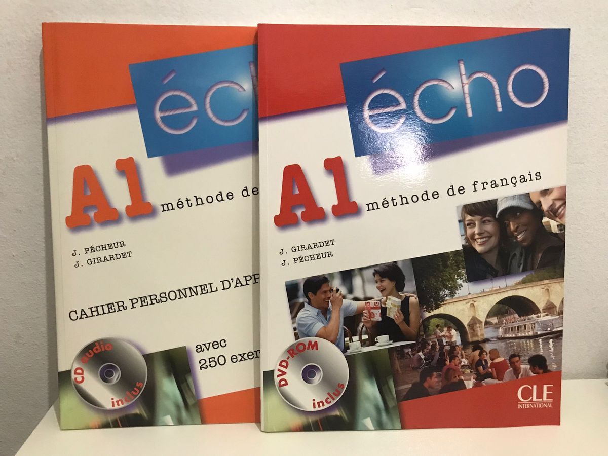 Livros Écho A1 - Méthode de Français | Livro Cle Usado 67568281 | enjoei
