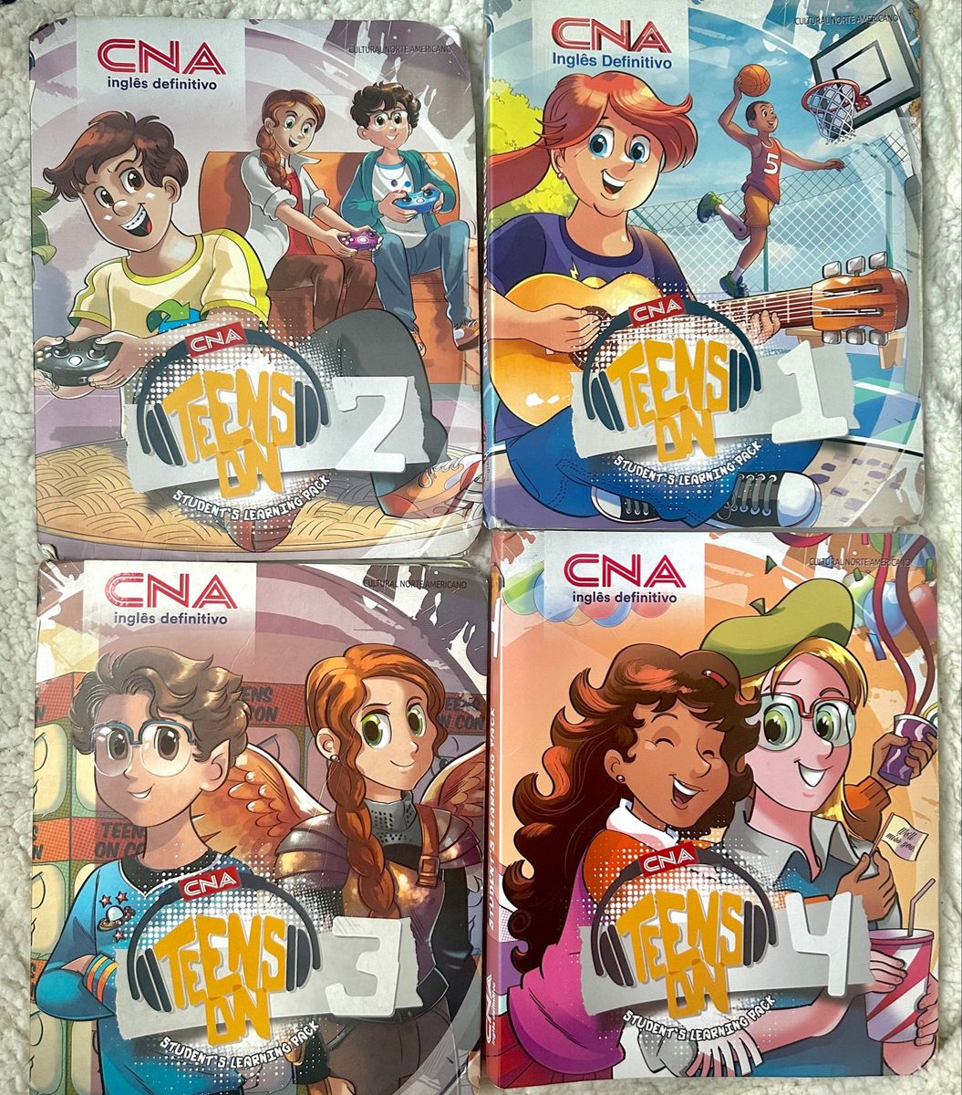 Livros Inglês English Cna Cultura Inglesa Norte Americana Teen Kids ...