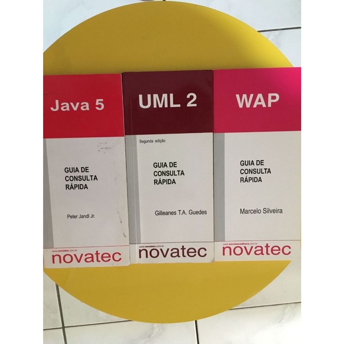 Livros - Java 5 - Uml - Wap | Livro Novatec Usado 106671786 | enjoei