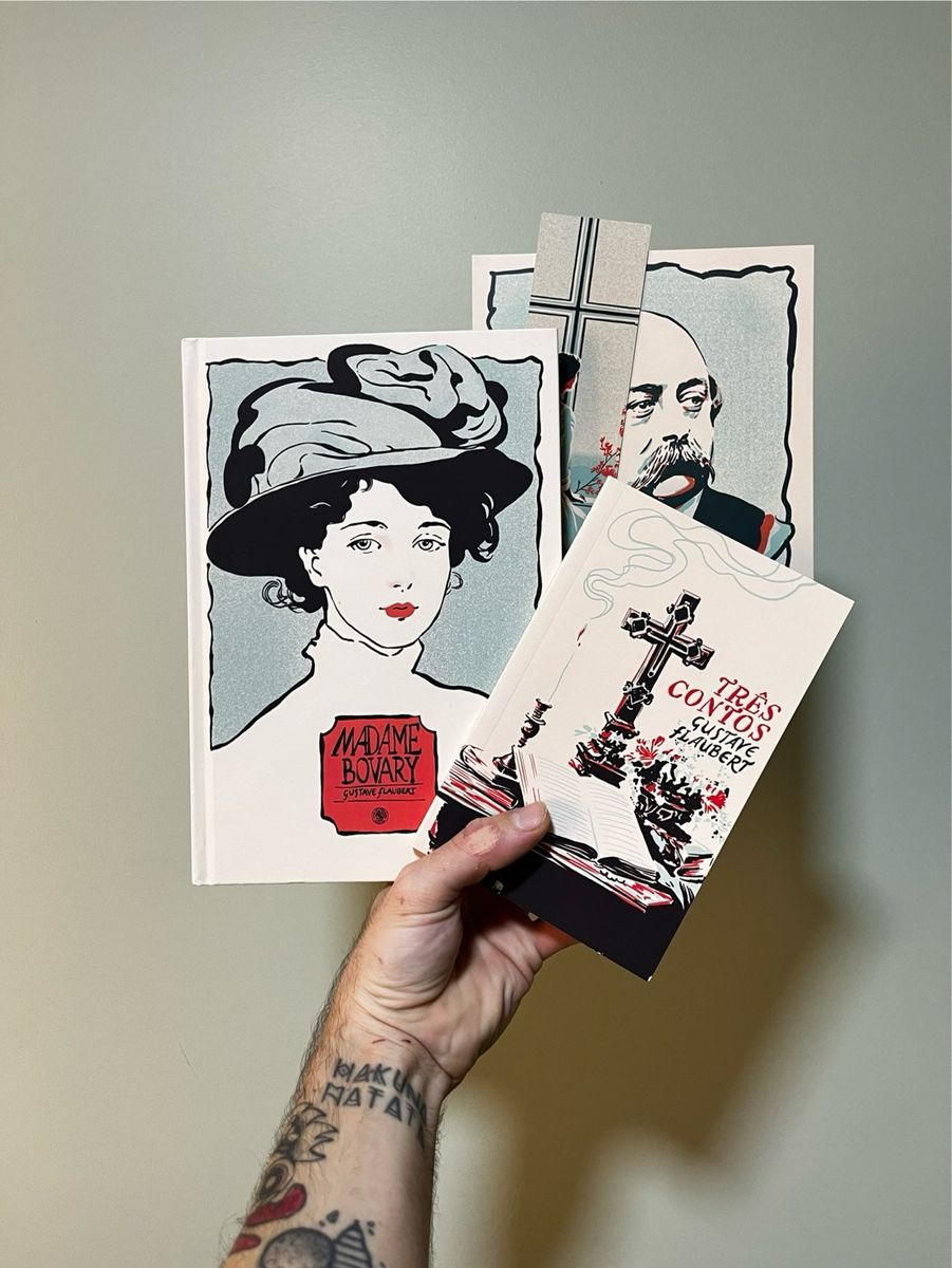 Livros Madame Bovary e 3 Contos de Gustav Flaubert - Edição Exclusiva ...