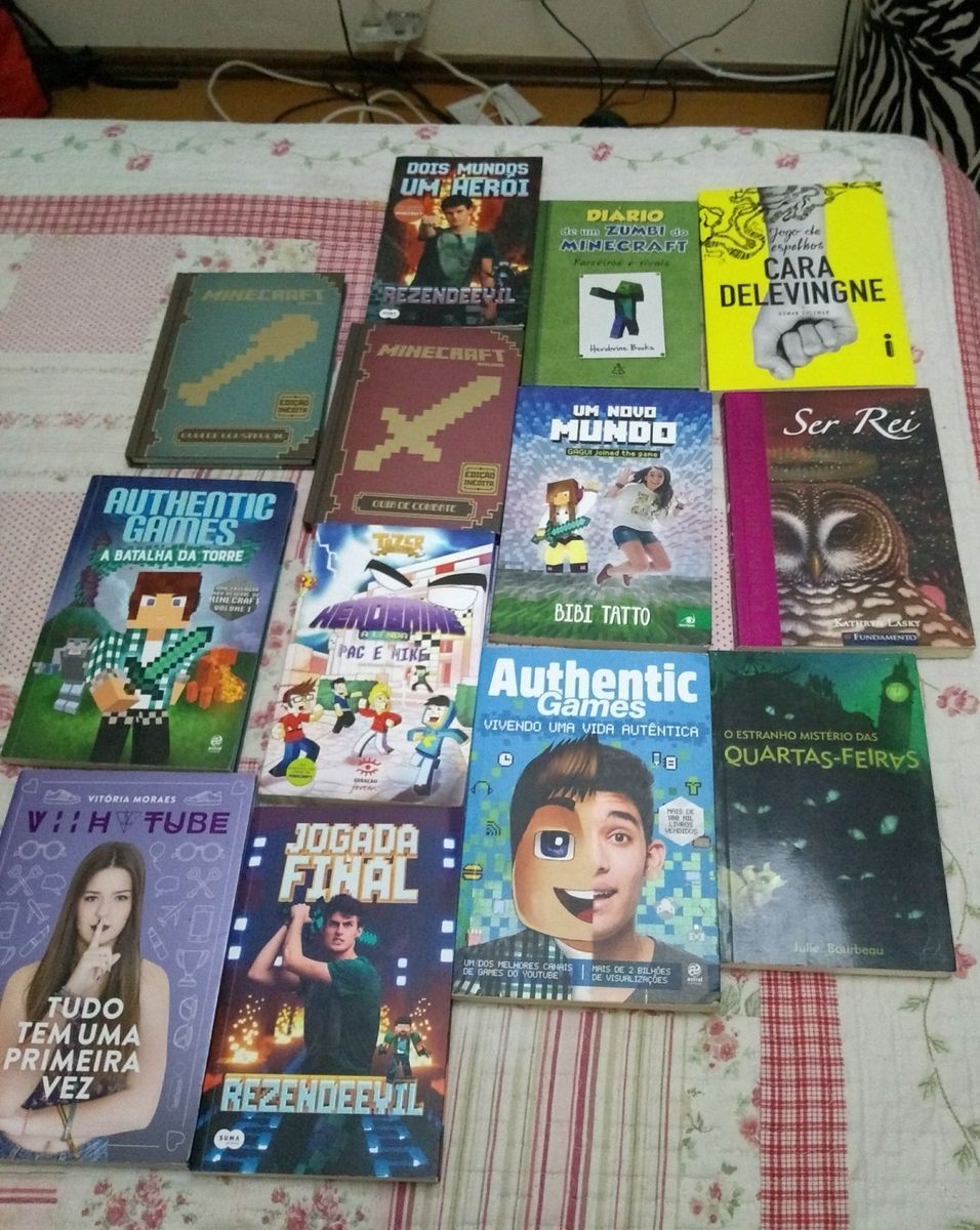 Livros Mine Craft | Item Infantil Mine Craft Nunca Usado 27557585 | enjoei